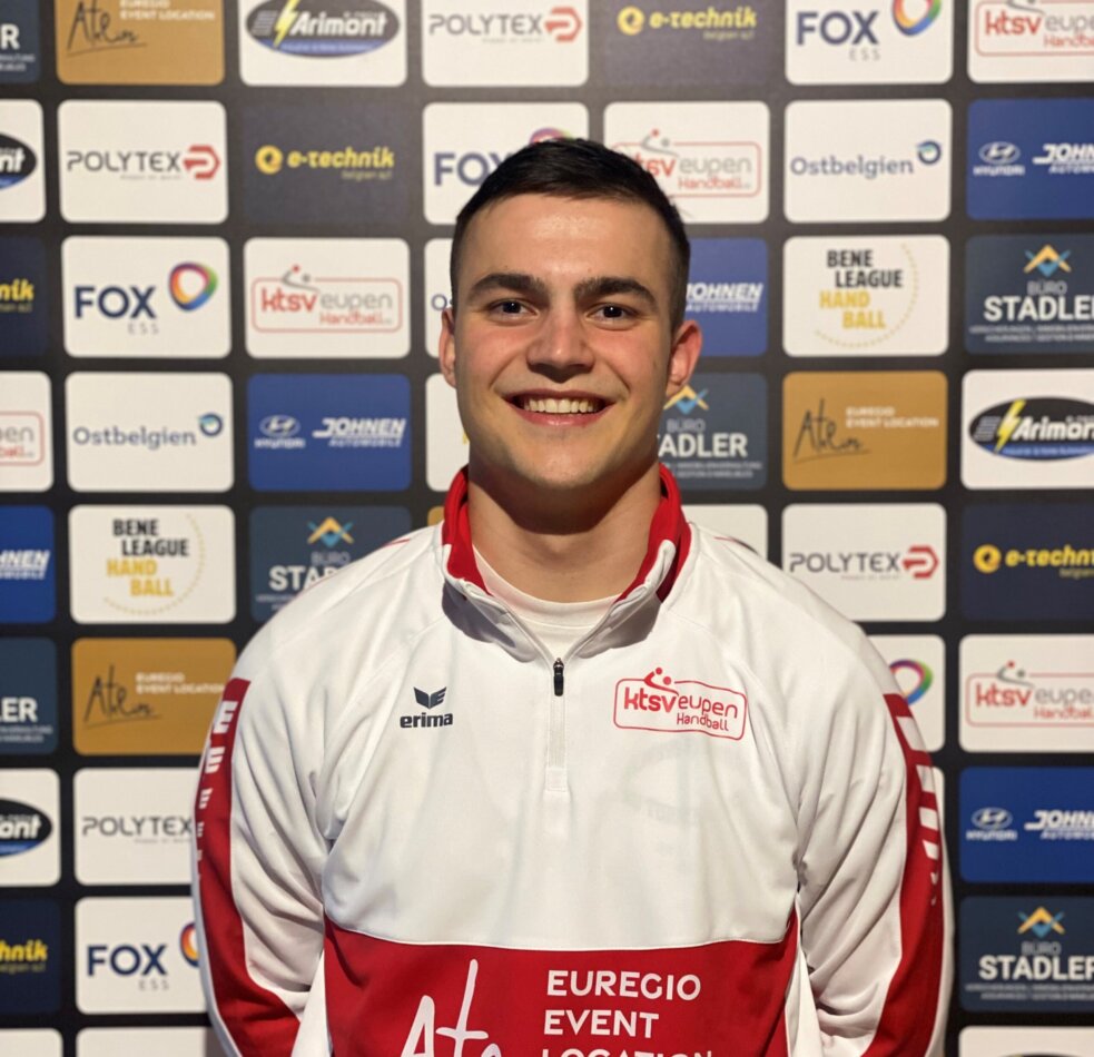 Neuer Spieler bei der KTSV Eupen - Lou Peters - KTSV Eupen - Handball ...
