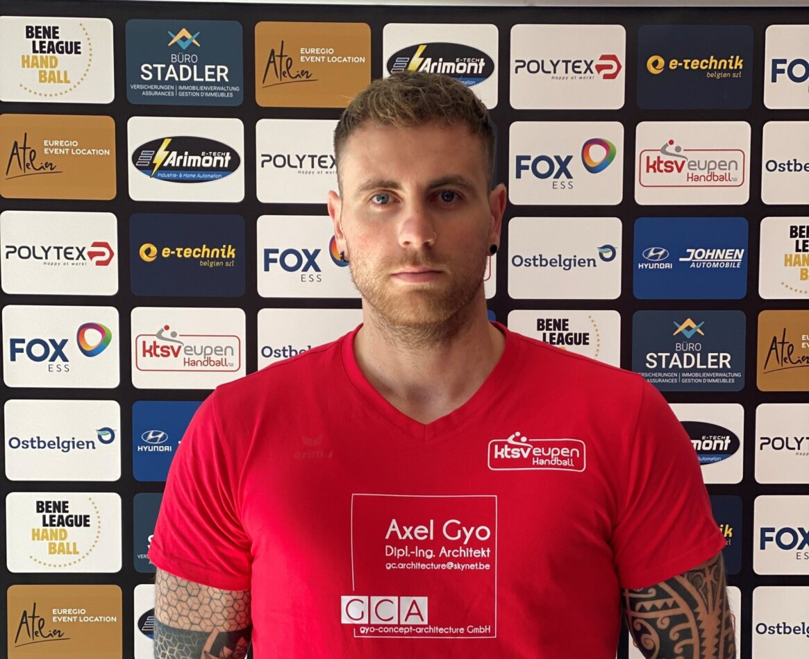 Neuer Spieler bei der KTSV Eupen - Simon Bock - KTSV Eupen - Handball ...